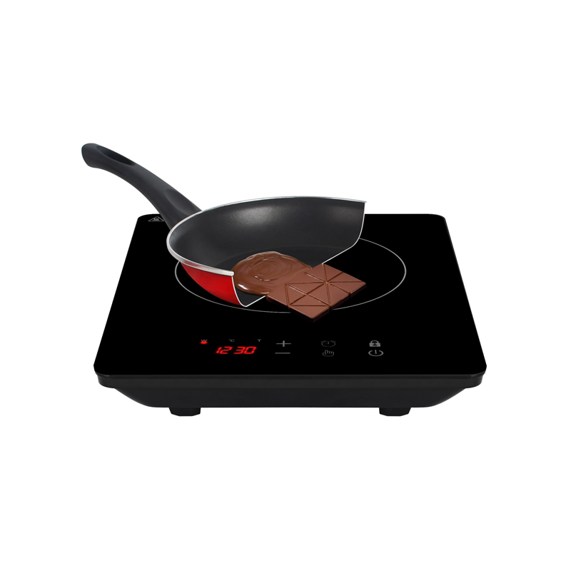 Mellerware 5 Piece Blk Induct Cooker & Pot Set "Capri" 46004B | Bargains